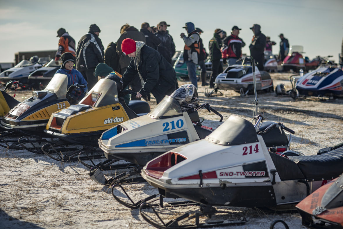 Snowmobiling back in time | CBC News